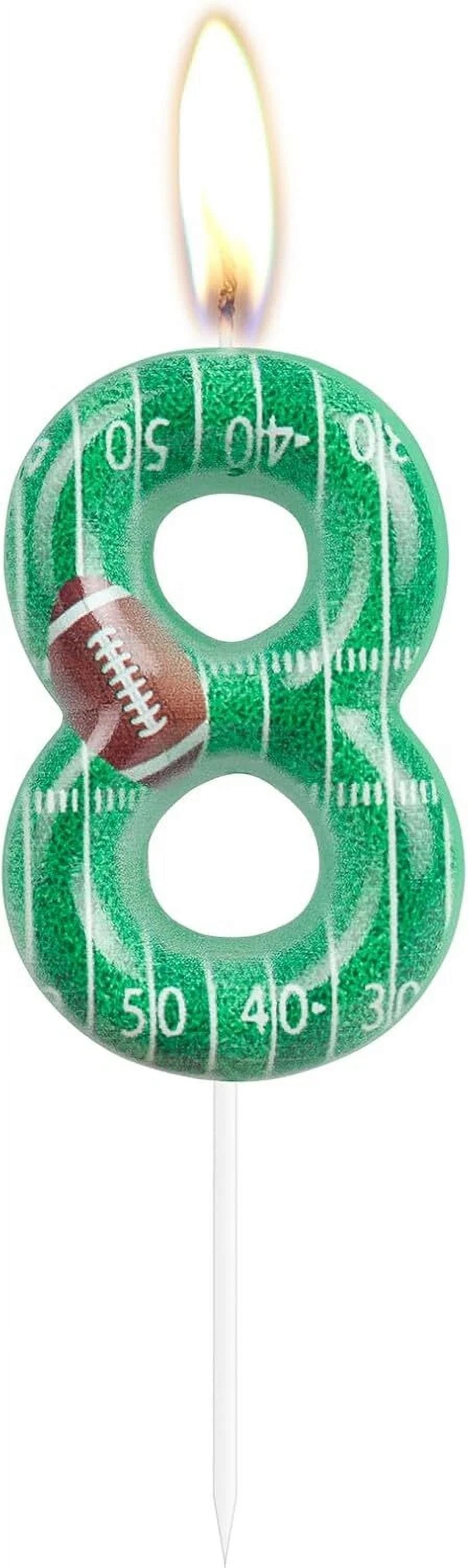 STARLIGHT- Birthday Candle Sports-Themed Party Decorations, American ...