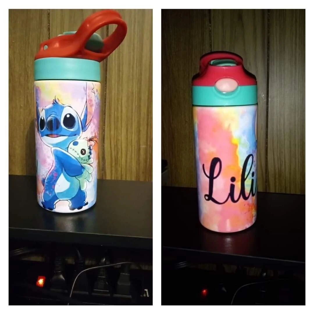 STARLIGHT- Blue Alien Water Bottle (Message Me Name For Cup) - Walmart.com
