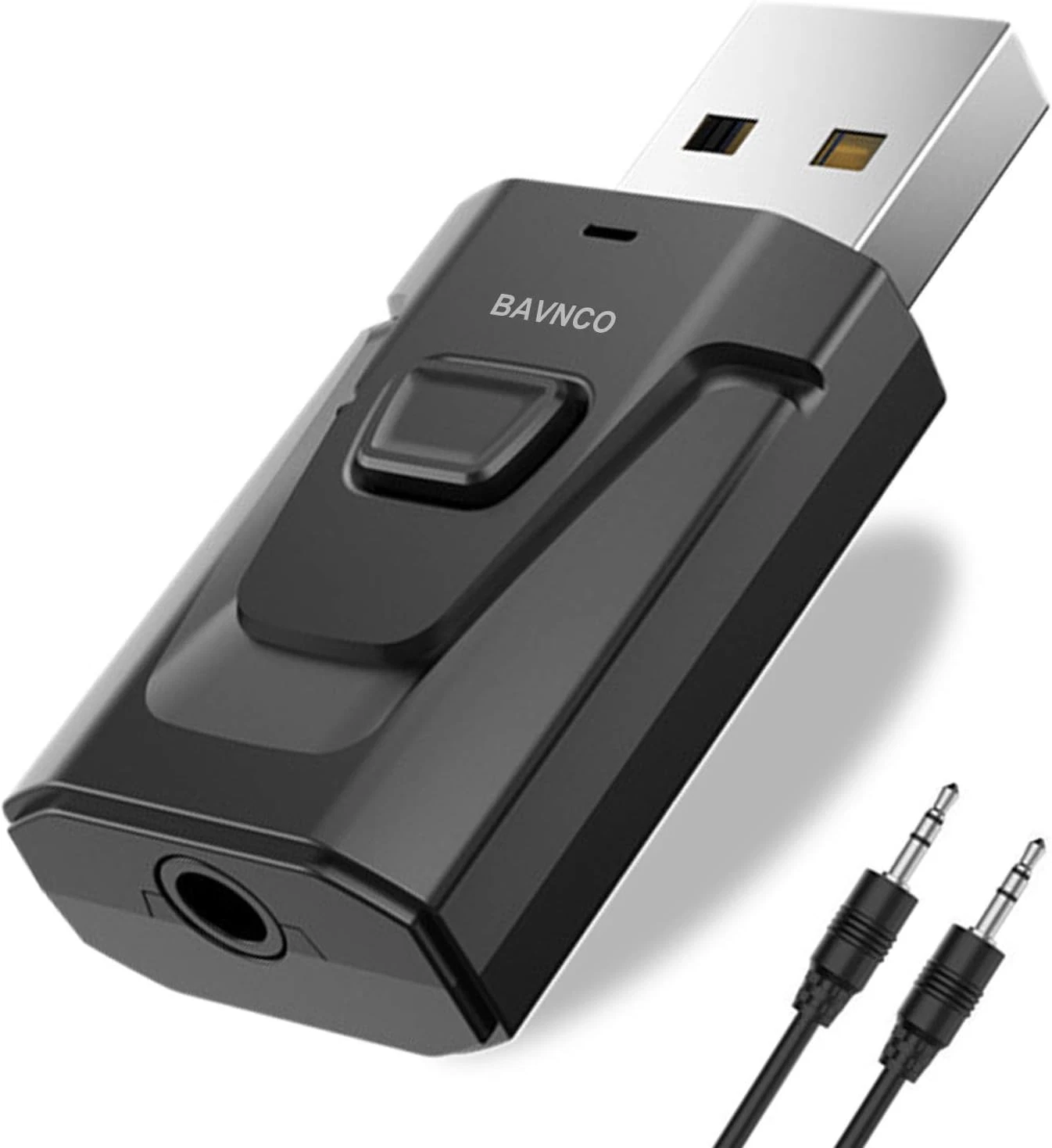 STARLIGHT- Bluetooth 5.0 Stereo Receiver Adapter, Mini Hands-Free Car ...