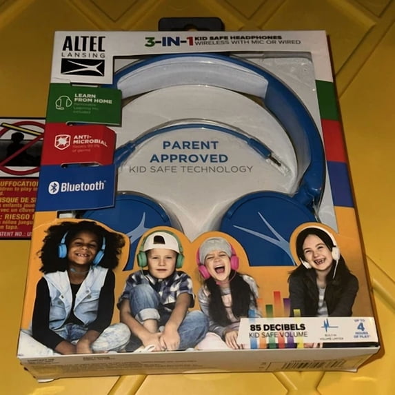 STARLIGHT- Bluetooth Headphones Altec Lansing - Kid Safe 3-In-1 ...