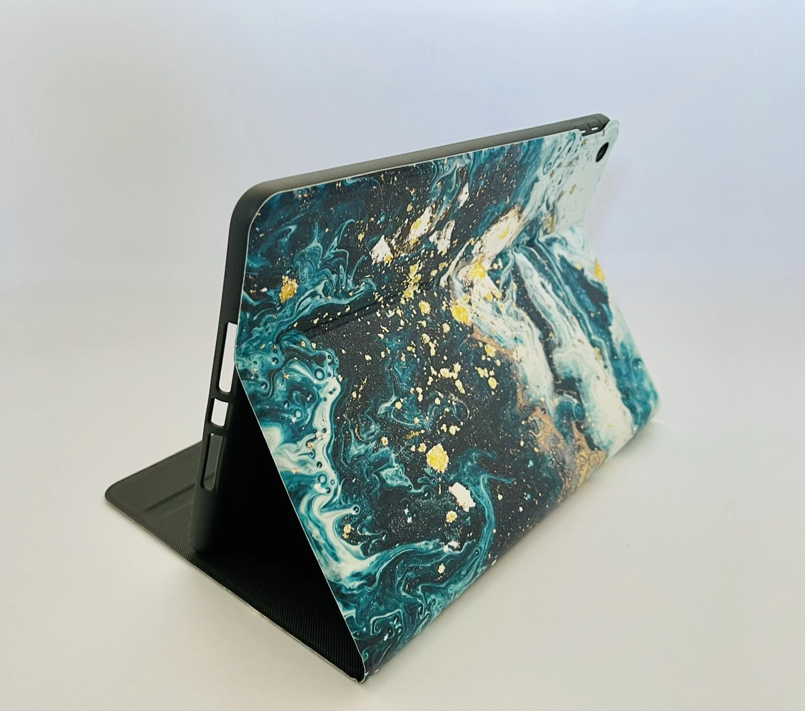 STARLIGHT- Case Cover For Ipad 10. 2 Nice Cover Stand Shell Jade Gold ...