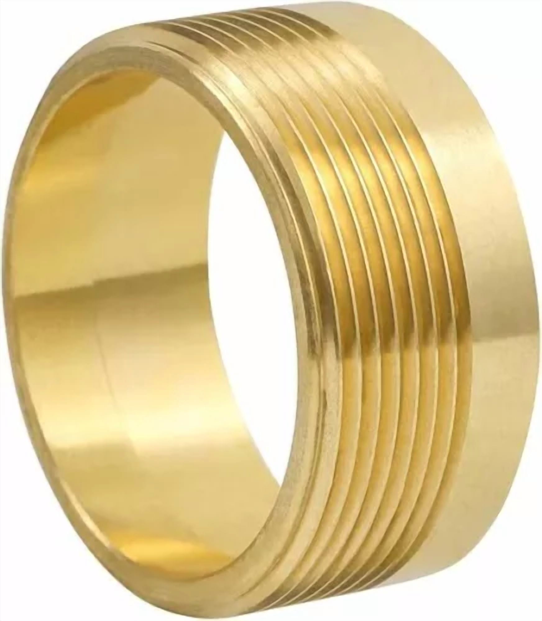 STARLIGHT- Cast Brass Dwv 1-1/2" C X M Adapter For Drain, Waste And ...