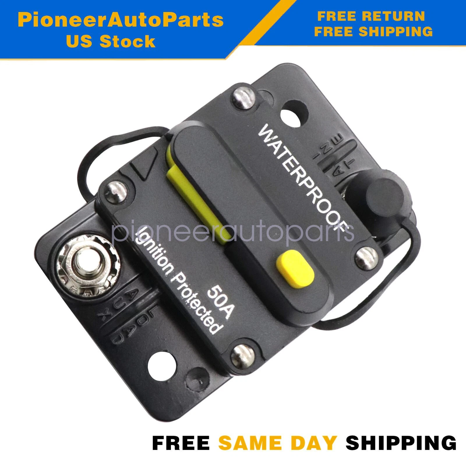 STARLIGHT- Circuit Breaker Reset Car Auto Marine Stereo Audio ...