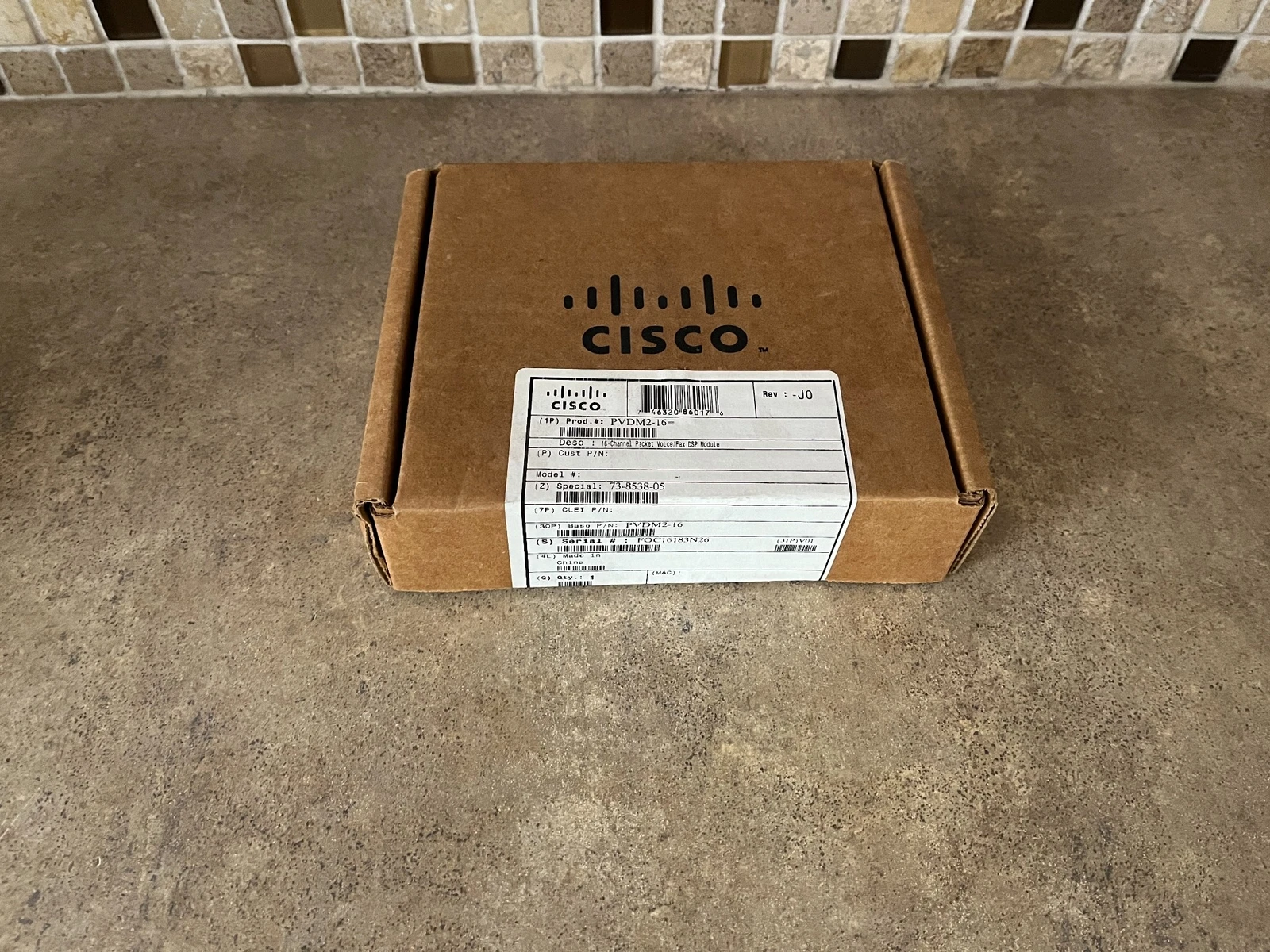 STARLIGHT- Cisco Pvdm2-16 16-Channel Packet Voice/Fax Dsp Module Ule4 ...