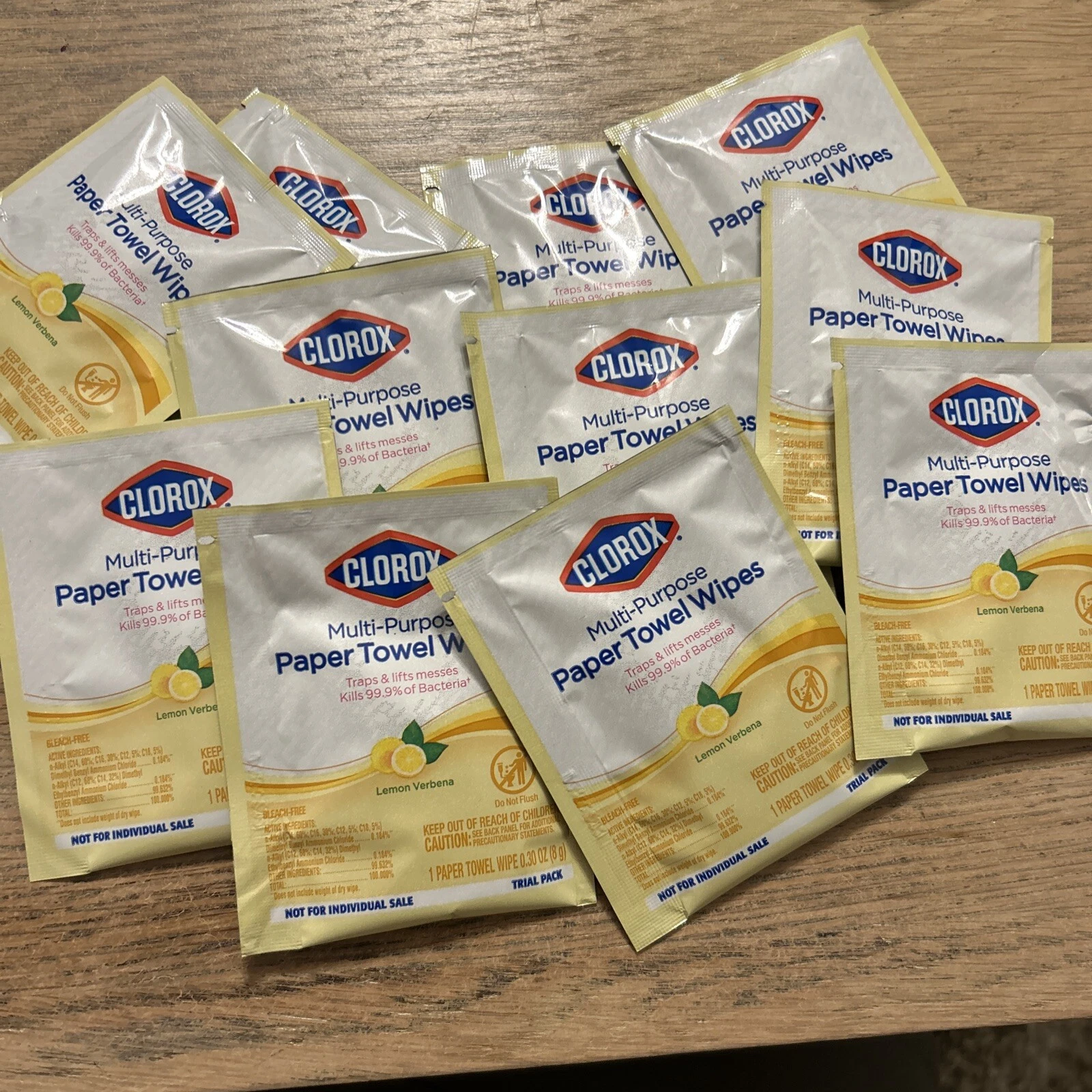 STARLIGHT- Clorox 11 Count Lemon Verbena Multi-Purpose Paper Towel ...