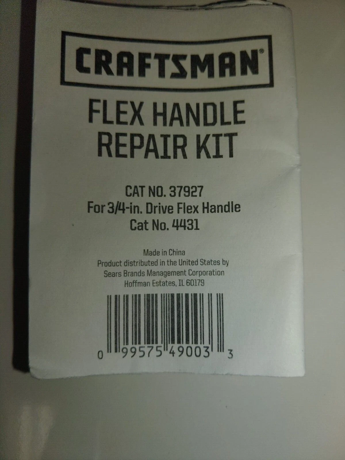 STARLIGHT- Craftsman 3/4 Drive Breaker Bar Repair Kit # 37927 For Flex ...