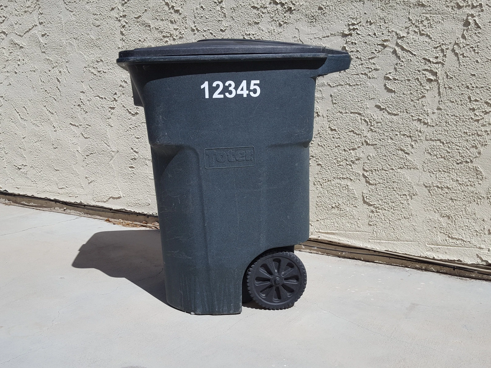 STARLIGHT- Custom Trash Bin / Wheelie Bin Address Number/Street Decal ...
