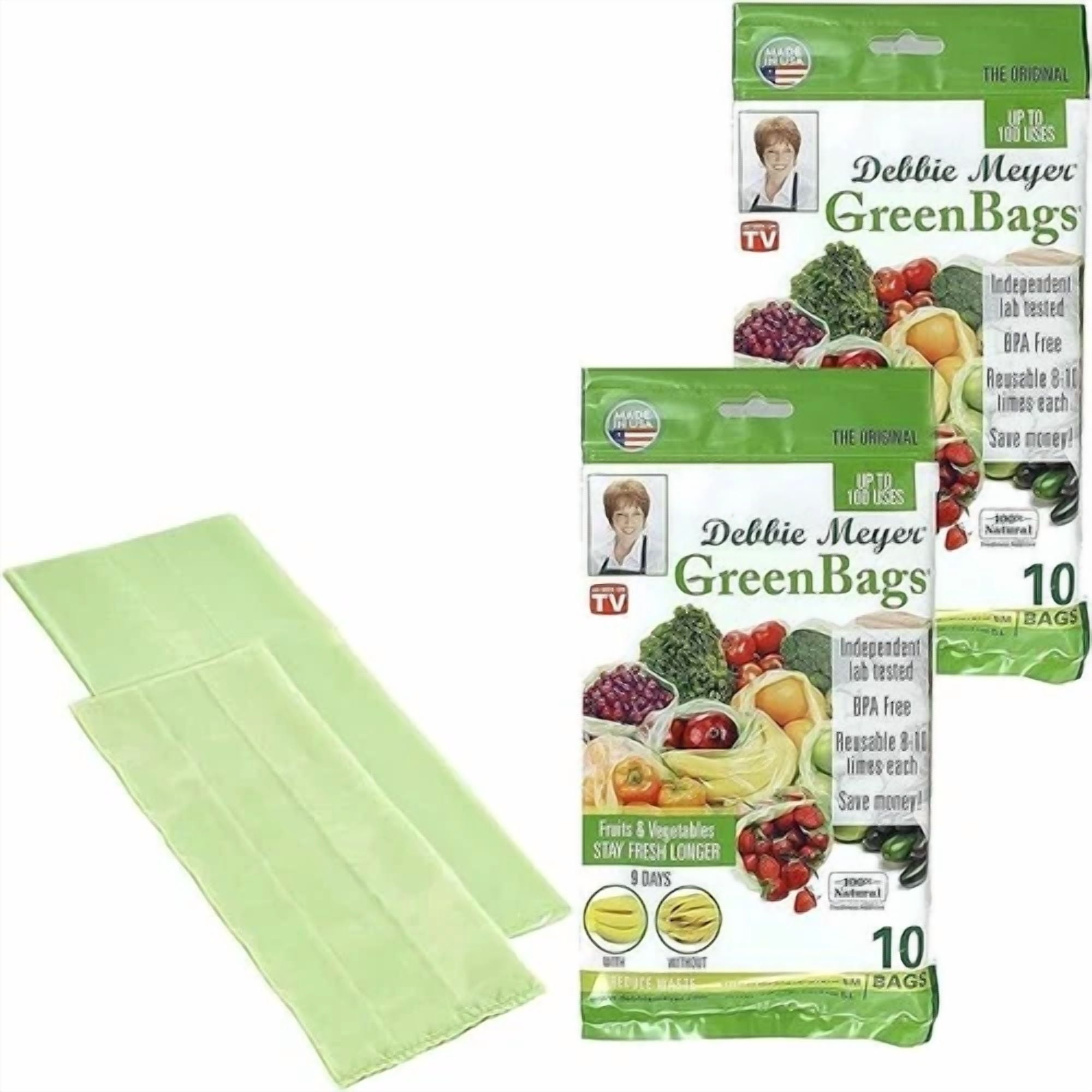STARLIGHT- Debbie Meyer Bags 10Pk Nonclips 2 Packs Of 10 - Walmart.com