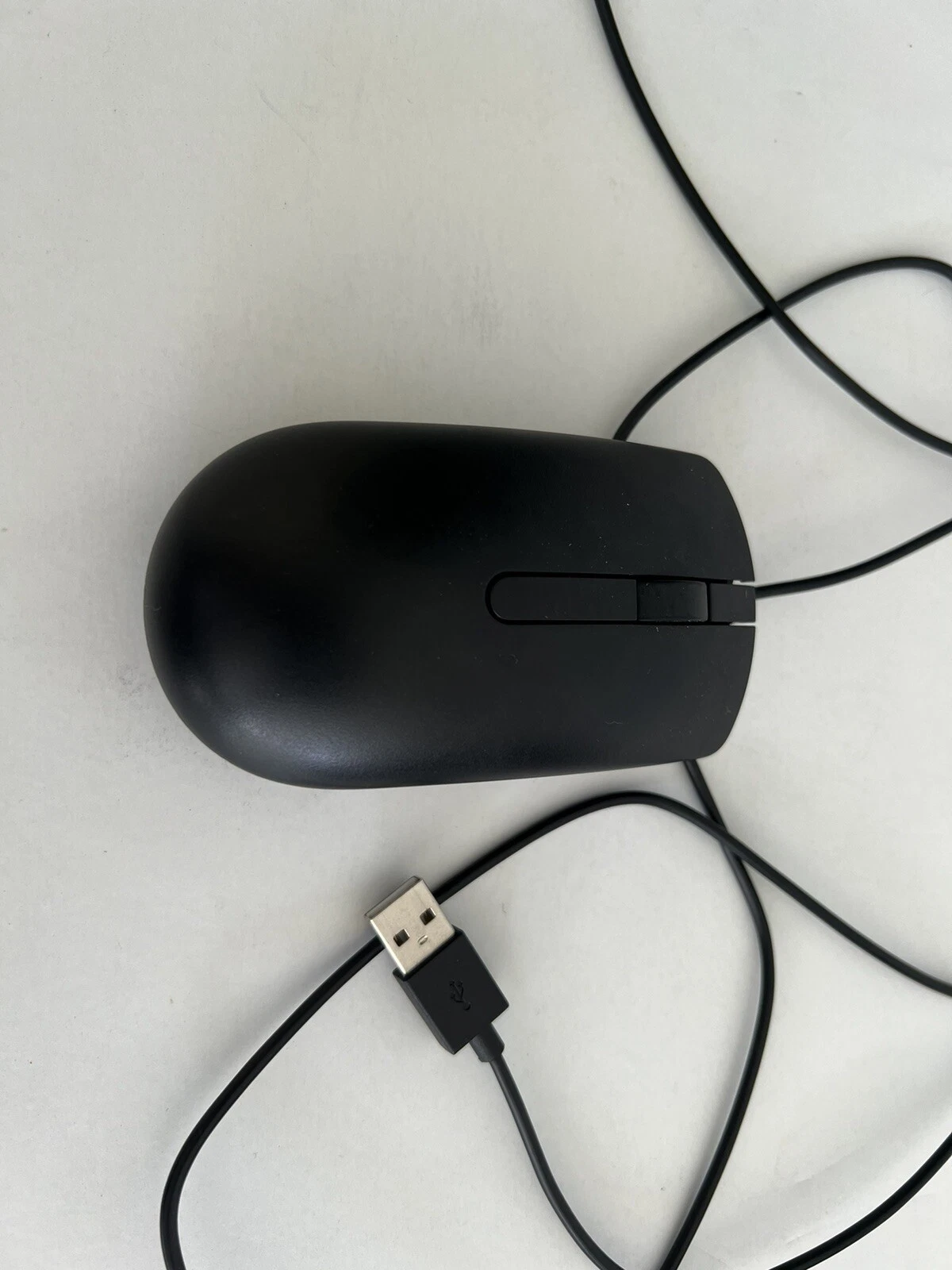 STARLIGHT- Dell Model Black Wired Mouse Dell Ms116T1 Optical Black New ...
