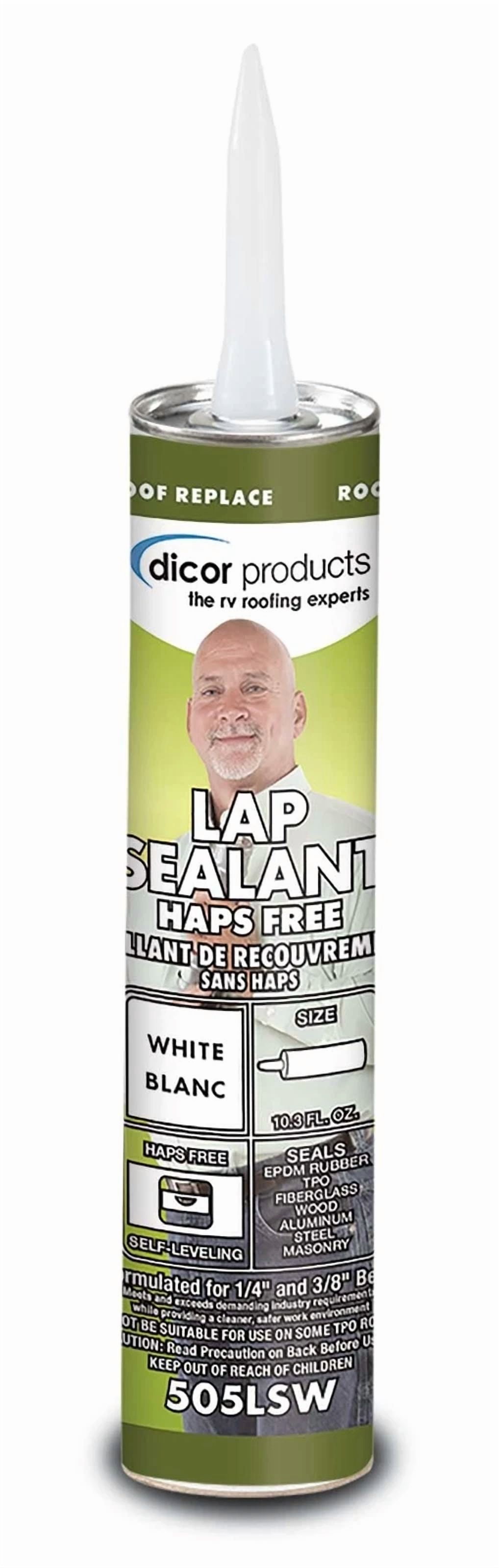 STARLIGHT- Dicor 505Lsw Epdm Lap Sealant, White, 10.3 Fl. Oz - Walmart.com