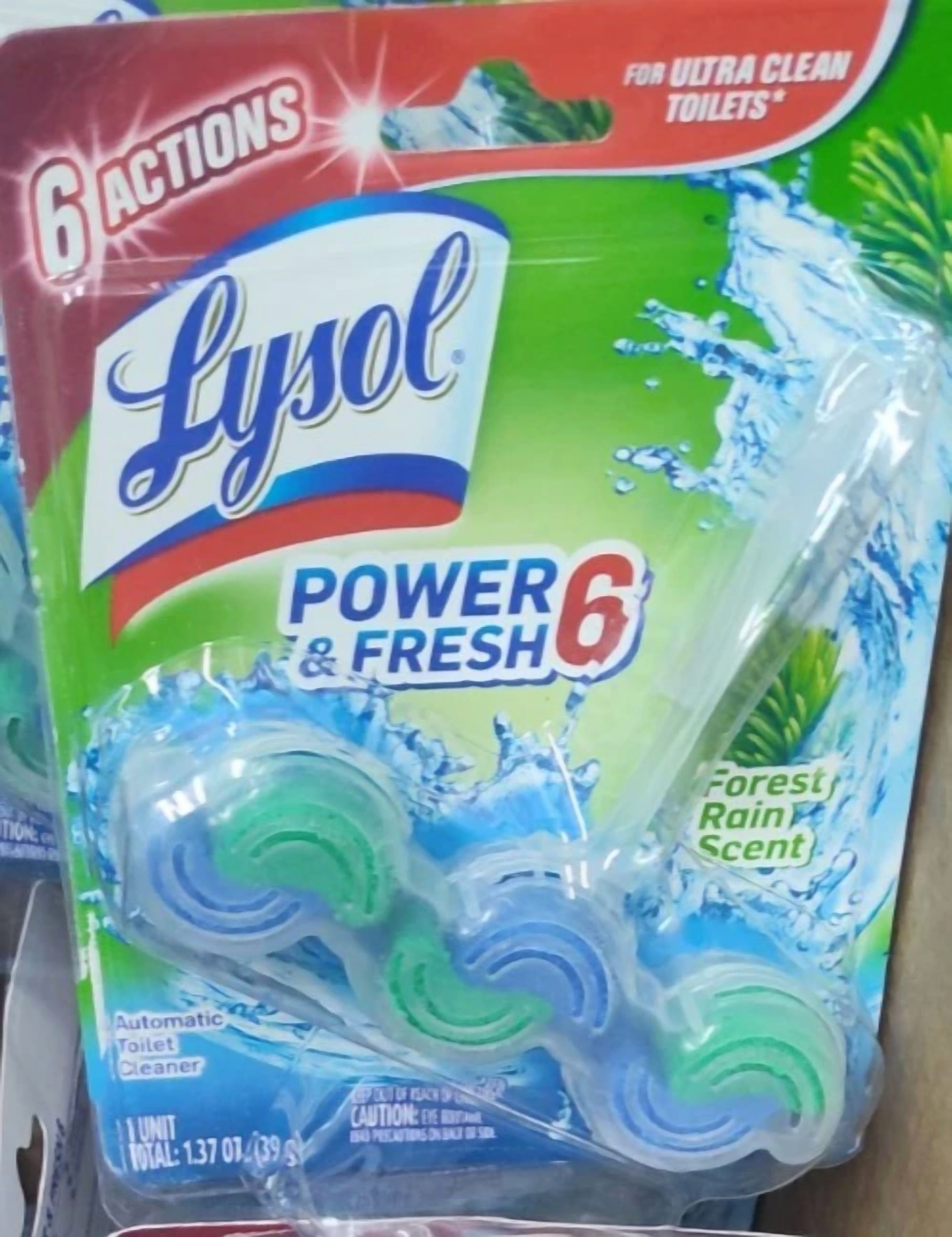 STARLIGHT- Discontinued Lysol Automatic Toilet Bowl Cleaner Power ...