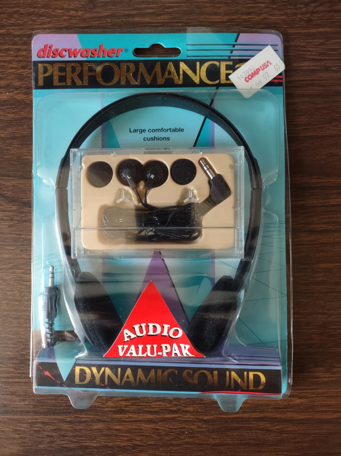 STARLIGHT- Discwasher Headphone Set #1536 "Two For One" - Over Ears ...