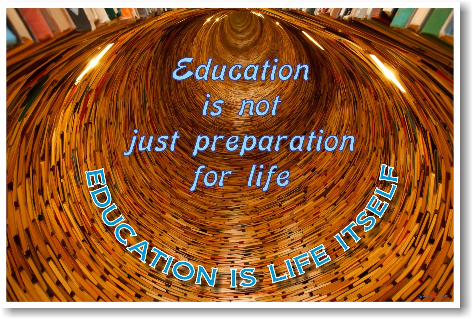 STARLIGHT- Education Is Life Itself - New Classroom School Motivational ...