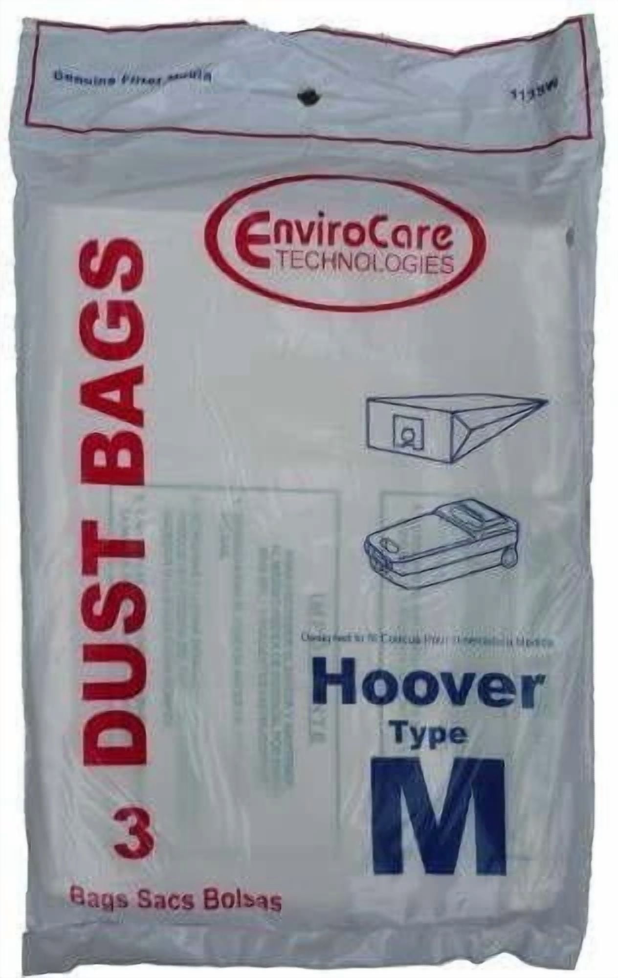 STARLIGHT- Envirocare Vacuum Bags For Hoover Dimension Type M Canisters ...