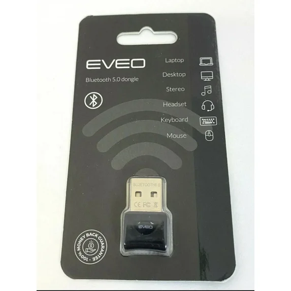 STARLIGHT- Eveo Bluetooth 5.0 Dongle Adapter For Windows Pc Stereo ...
