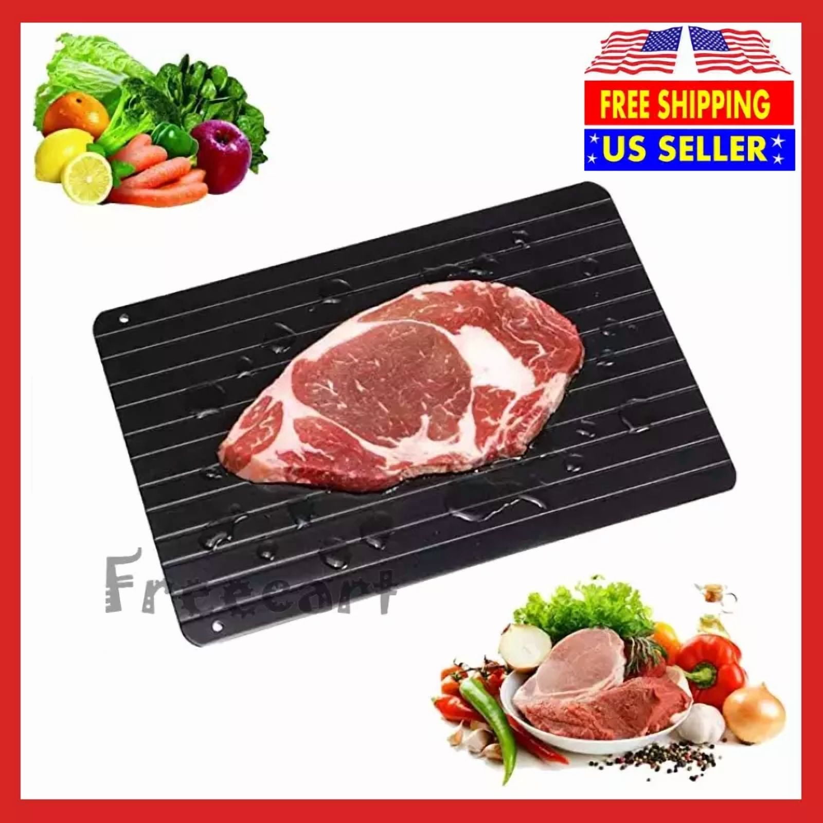 STARLIGHT- Fast Defrosting Tray Rapid Thawing Board Safe Defrost Meat ...