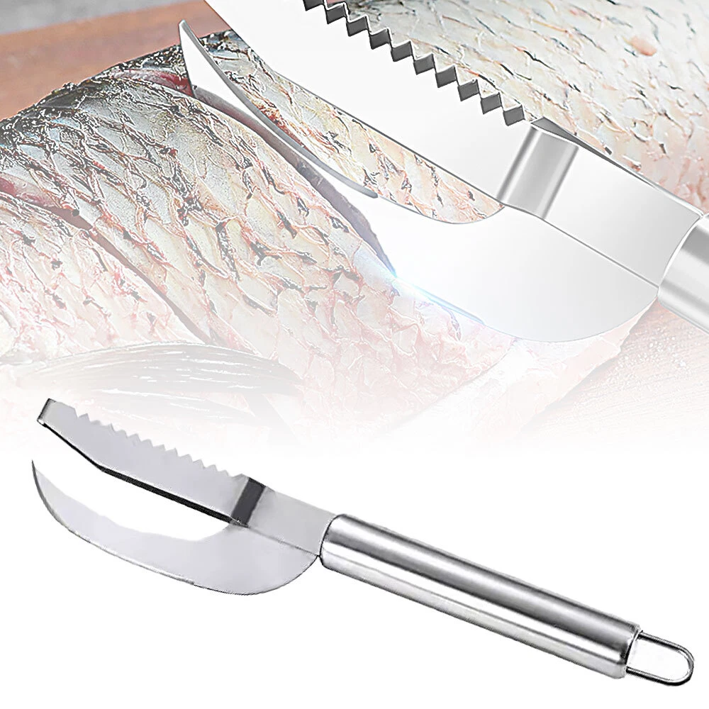 STARLIGHT- Fish Scale Knife Cut Scrape Dig 3-In-1 Jq - Walmart.com