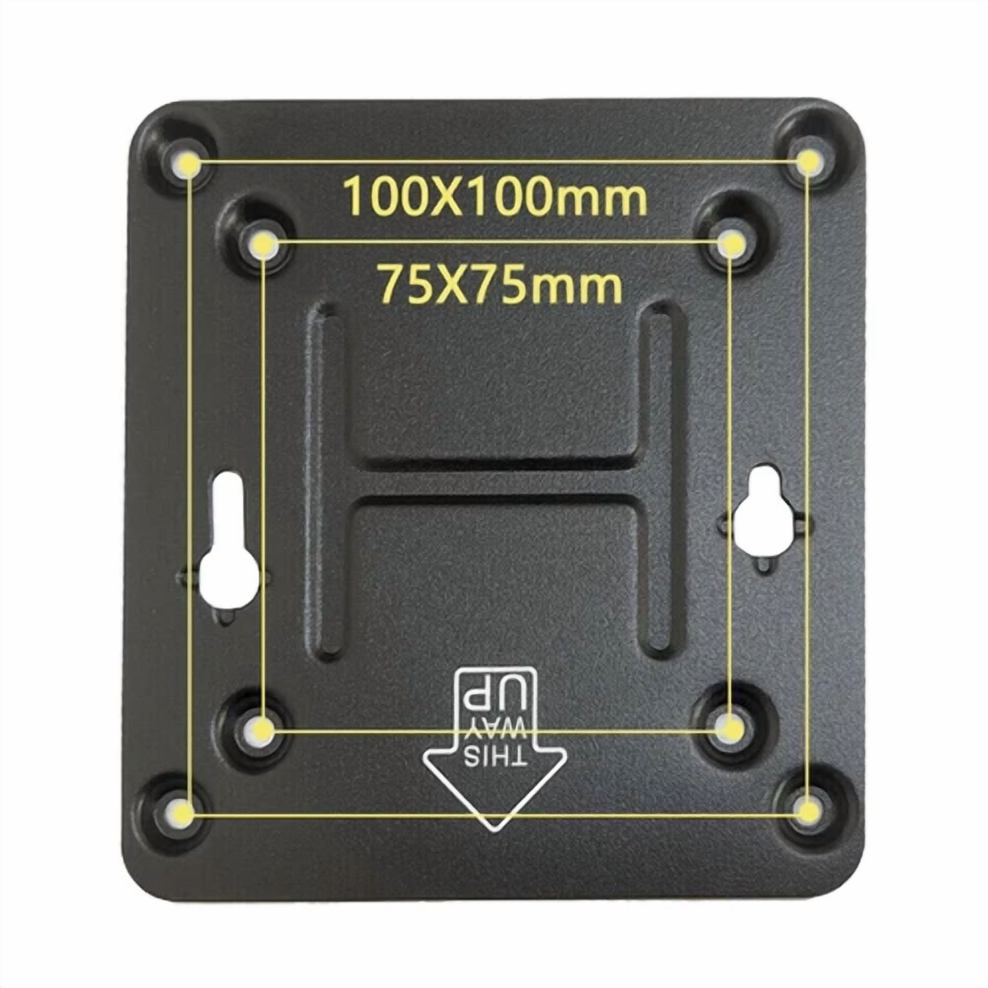 STARLIGHT- For Intel Nuc4 5 6 7 8 10 11Th 13 Lcd Screen Back Mount Vesa Bracket With Screws ...