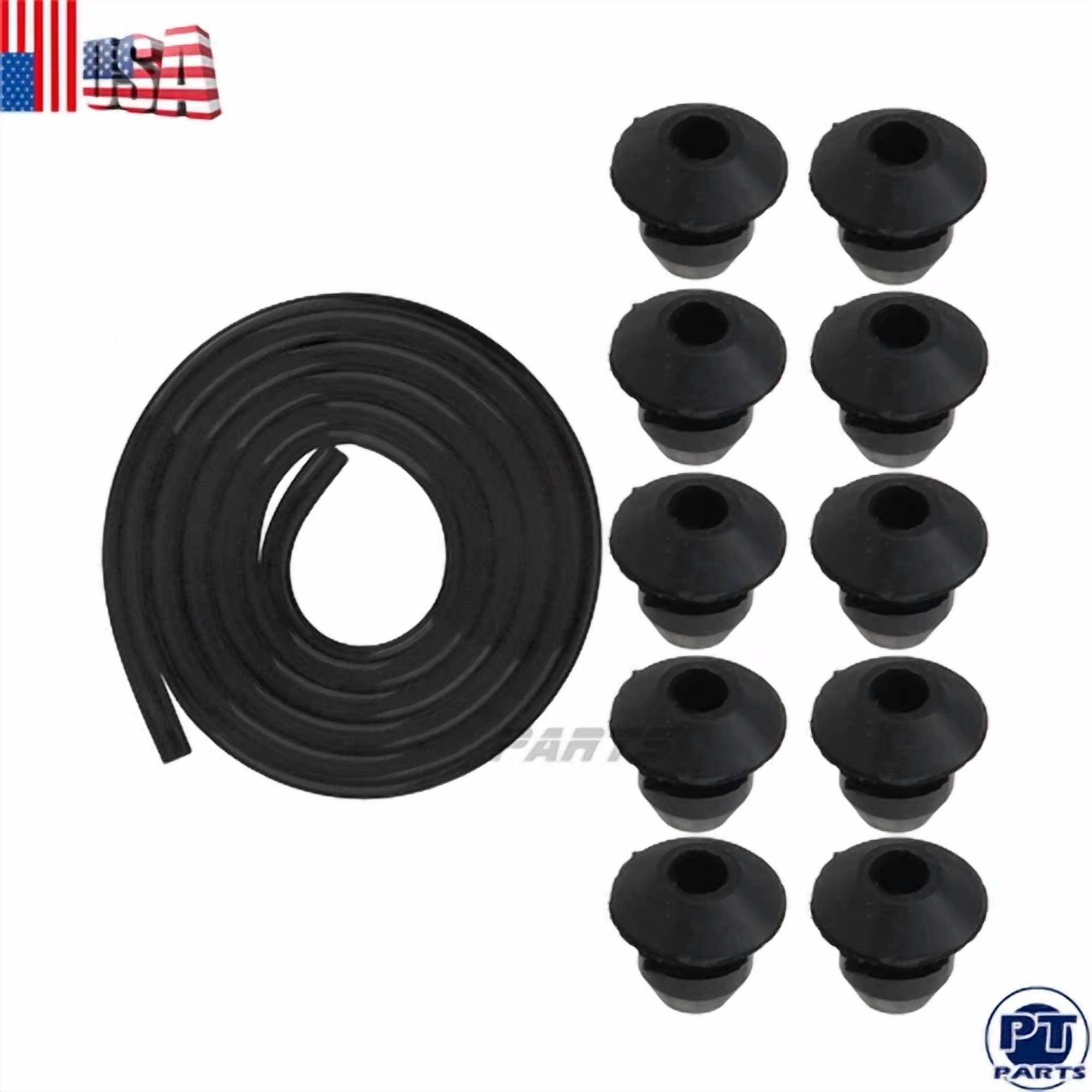 STARLIGHT- Fuel Line & 10X Fuel Tank Bushing Grommets For Husqvarna 2 ...