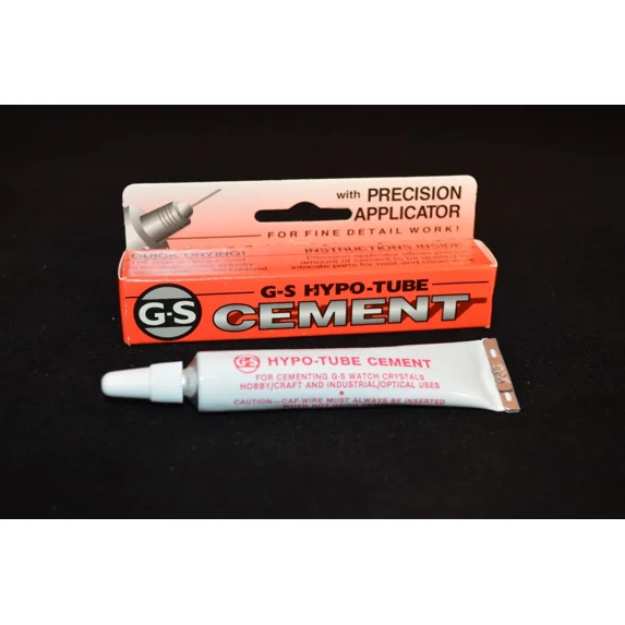 STARLIGHT- G-S Hypo-Tube Cement/Glue/Adhesive Precision Watch Repair ...
