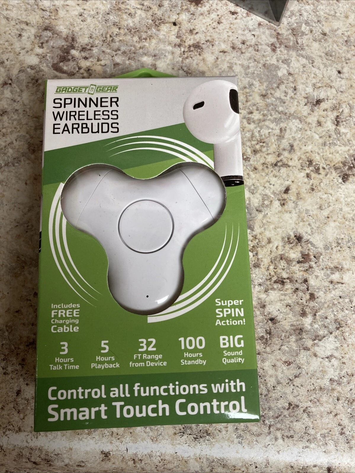 STARLIGHT- Gadget Gear Spinner Wireless Earbuds - Walmart.com