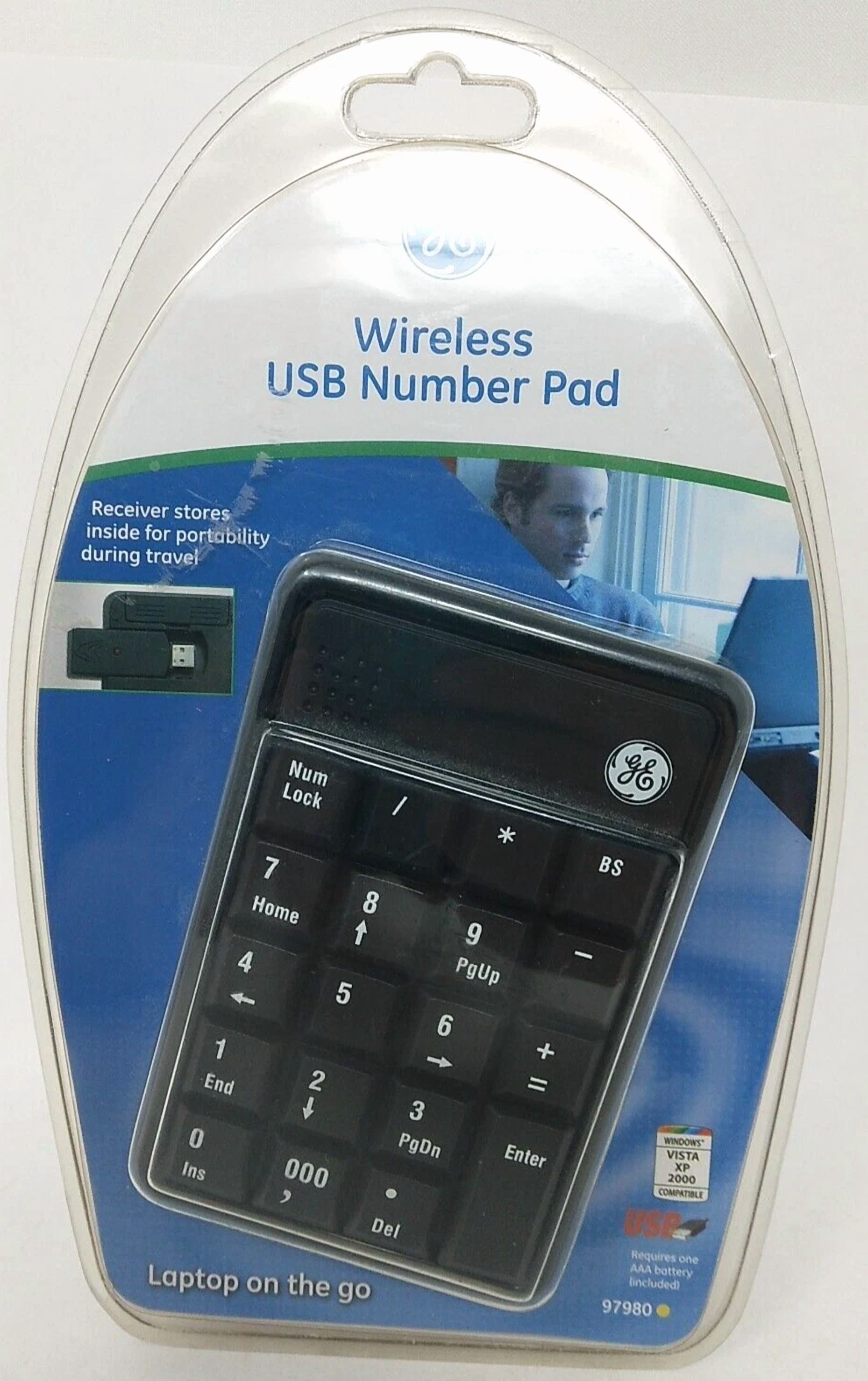 STARLIGHT- Ge Wireless Number Numeric Key Pad Keyboard For Windows Pc ...