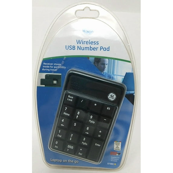 STARLIGHT- Ge Wireless Number Numeric Key Pad Keyboard For Windows Pc ...