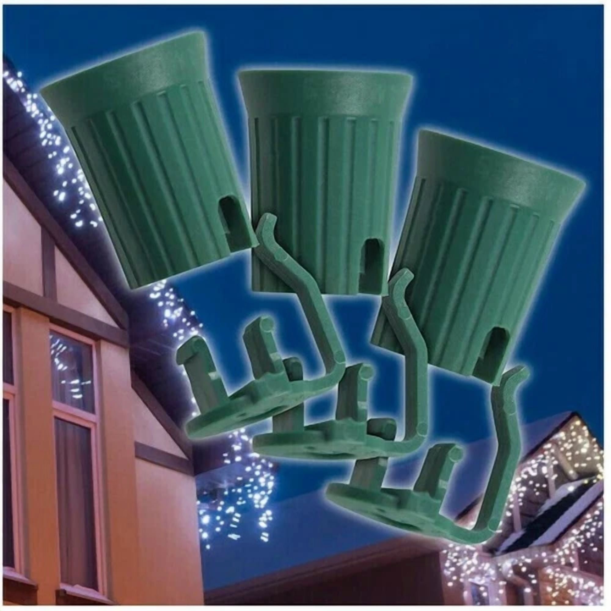 STARLIGHT- Gemmy Commercial Pro 3 Light Socket Set With Covers E17 Base ...