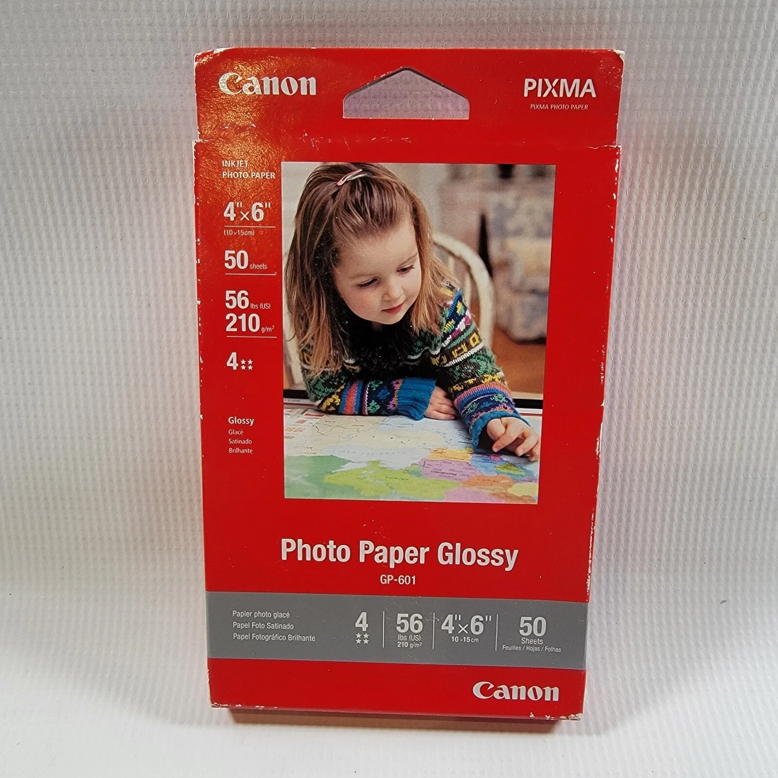 STARLIGHT- Genuine New Canon Pixma Glossy Inkjet Photo Paper Gp-601 4 ...