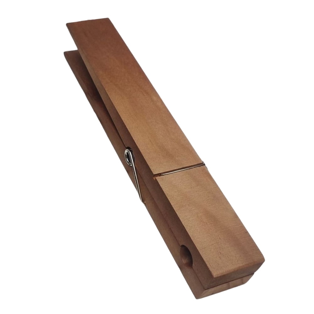 STARLIGHT- Giant Wooden 11.8 Inch Large Clothespins Laundry Spring Wood ...