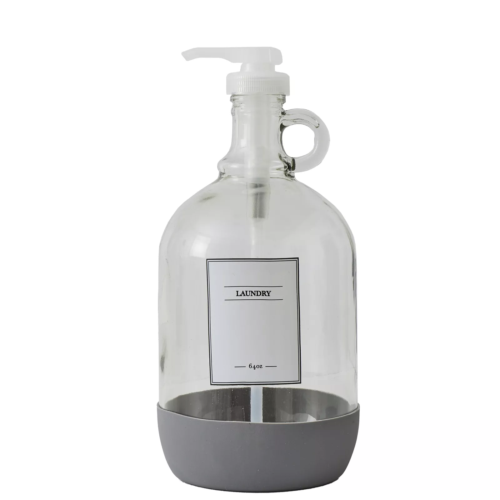 STARLIGHT- Glass Laundry Detergent Dispenser, 64 Fluid Oz.,1 Pc ...