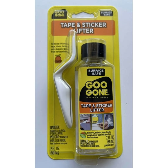 STARLIGHT- Goo Gone Sticker Lifter - Adhesive And Sticker Remover - 2 ...