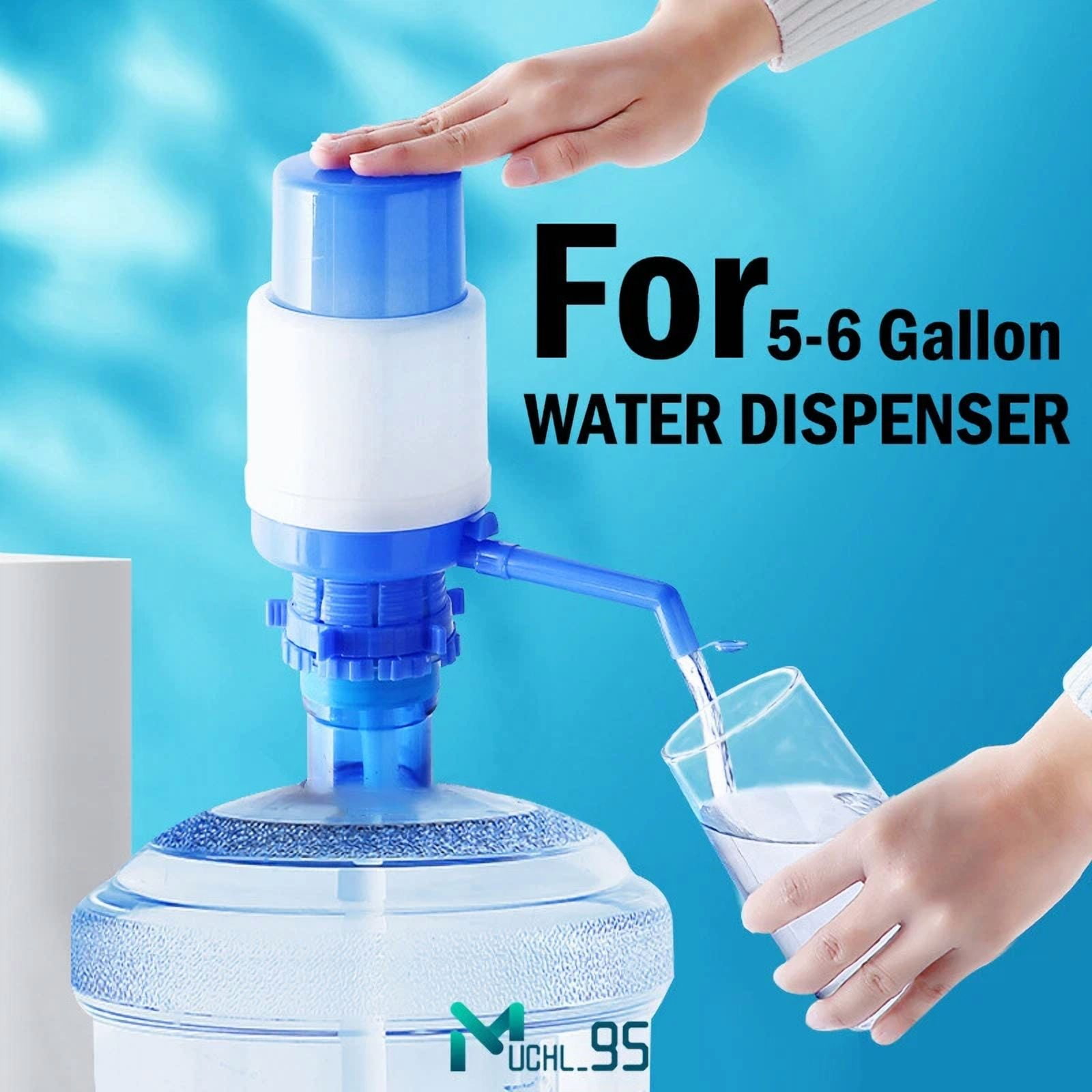 STARLIGHT- Hand Press 5 Gallon Pump Water Bottle Jug Manual Dispenser ...