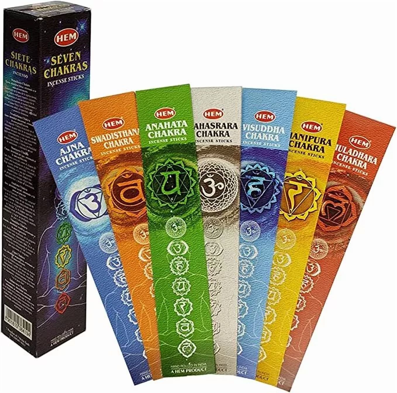 STARLIGHT- Hem Seven Chakras Incense - Walmart.com