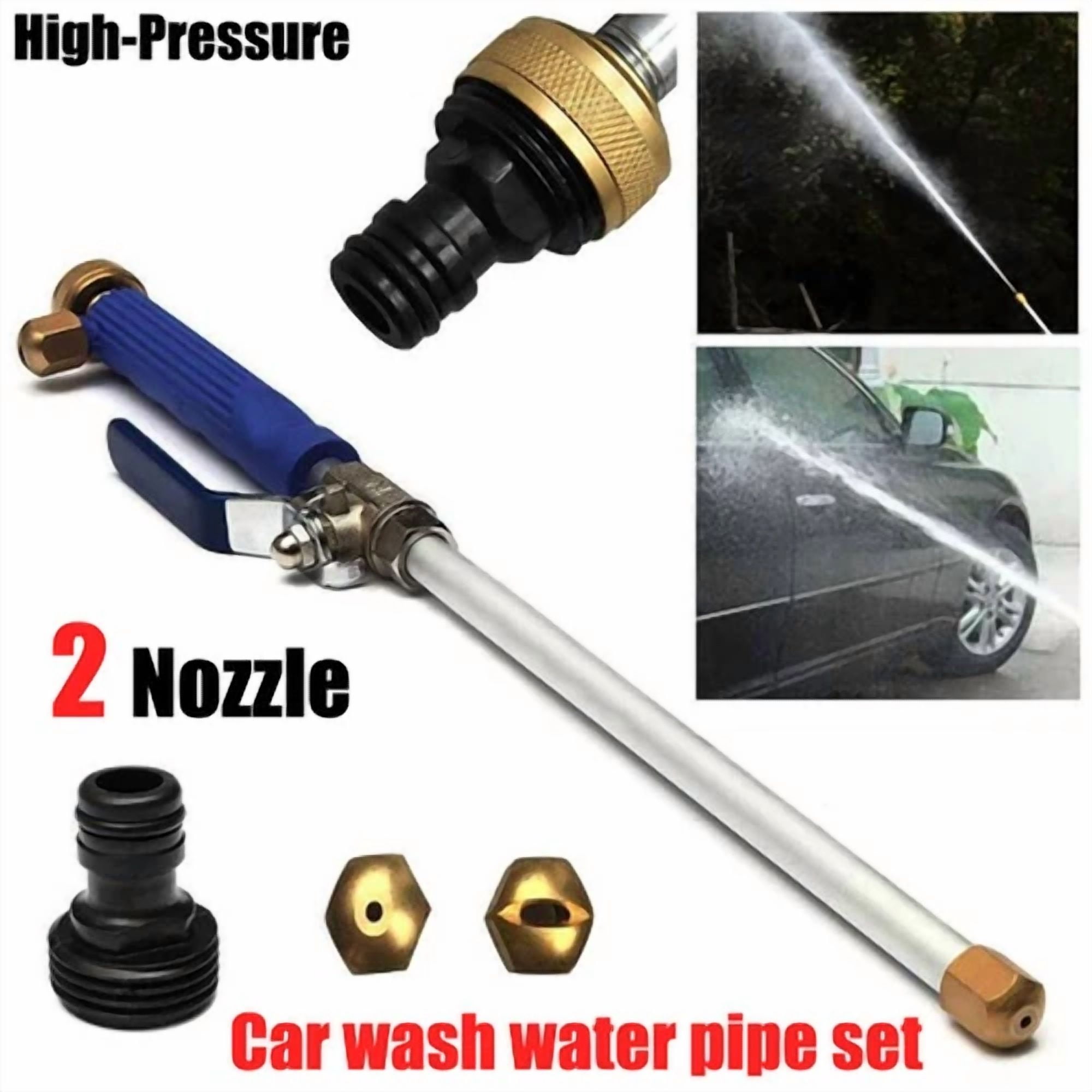 STARLIGHT- High Pressure Power Washer Water Spray Gun Nozzle Wand ...