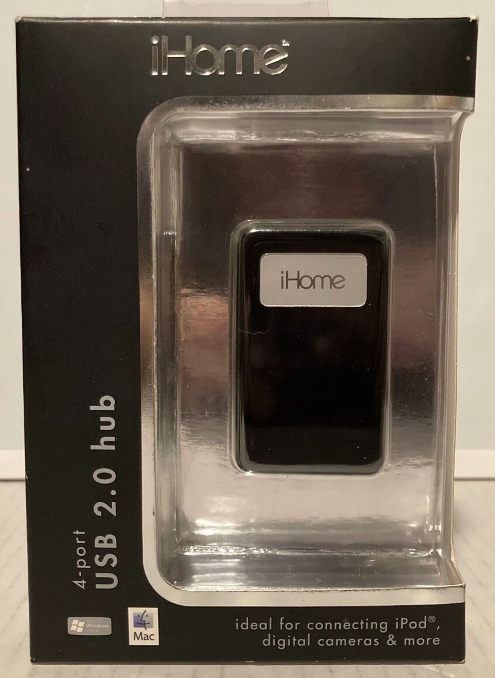 STARLIGHT- Ihome 4-Port Usb 2.0 Hub For Mp3, Camera Etc Windows Pc ...