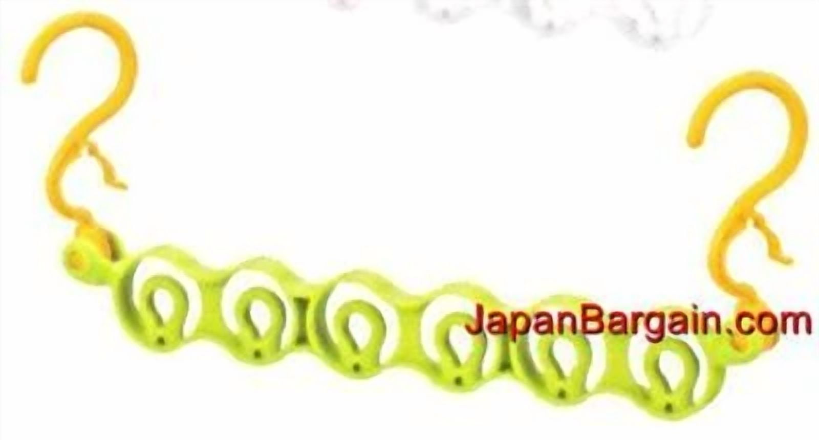 STARLIGHT- Japanese Plastic Laundry Hanger Lime Color #2093 S-2465 ...