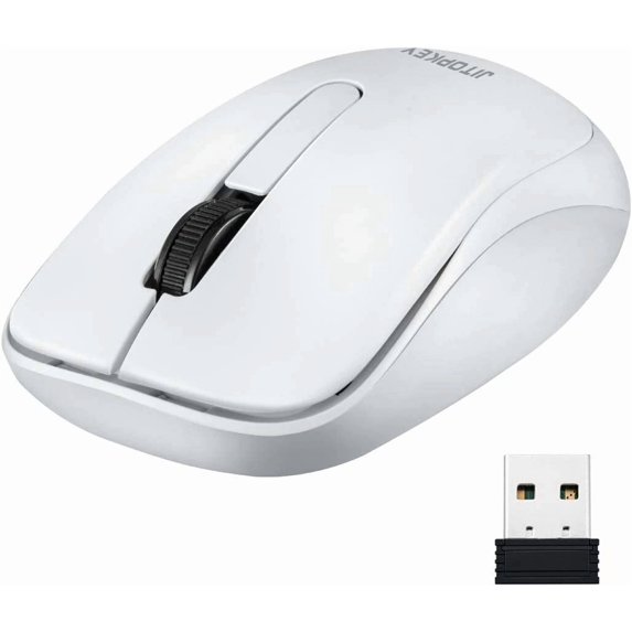 STARLIGHT- Jitopkey Wireless Mouse, 2.4Ghz Comfortable Click Mouse With ...