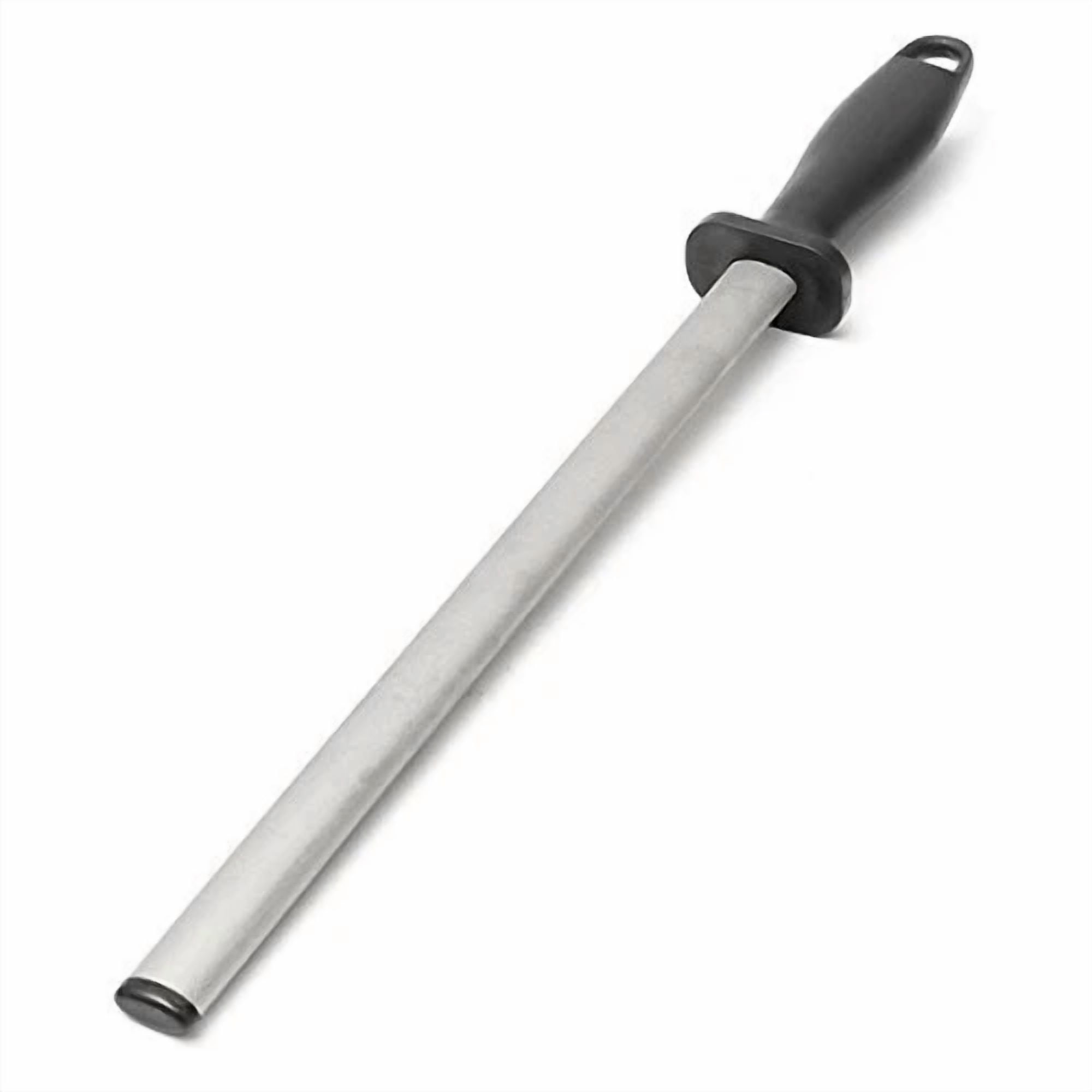 STARLIGHT- Kitchen 10" Diamond Knife Sharpener Rod Oval 600# Sharpening ...
