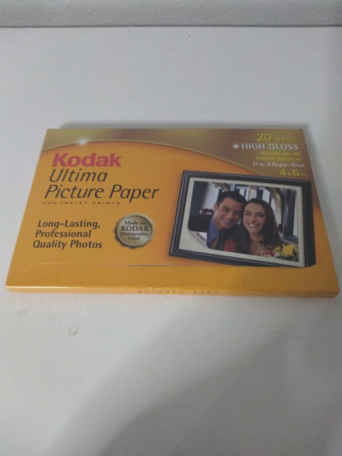 STARLIGHT- Kodak Ultima Picture Paper For Inkjet Printers 4X6 Prints ...