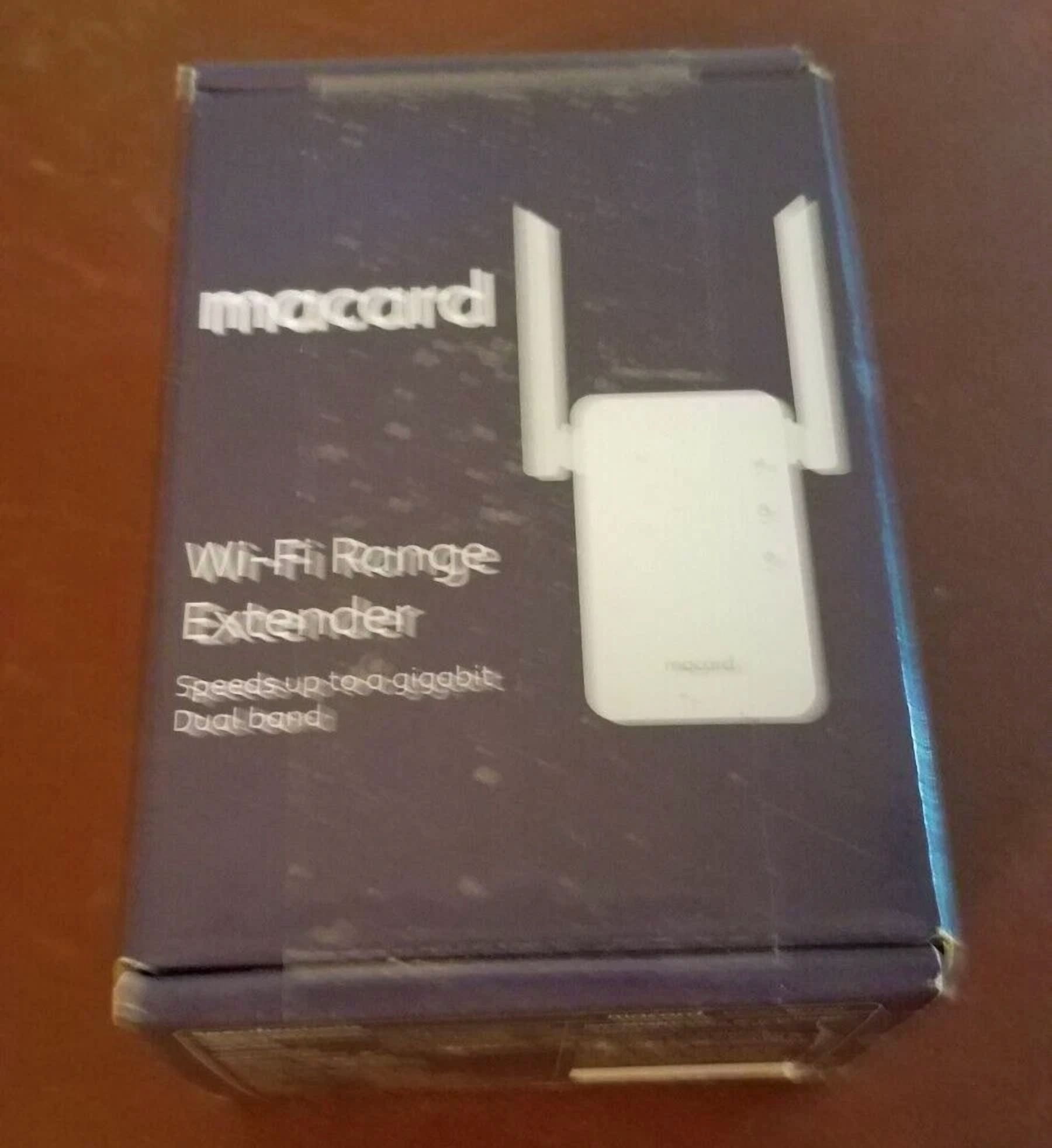 STARLIGHT- Macard Wifi Range Extender 802.11Ac 300Mbps+ Model Re1200 ...