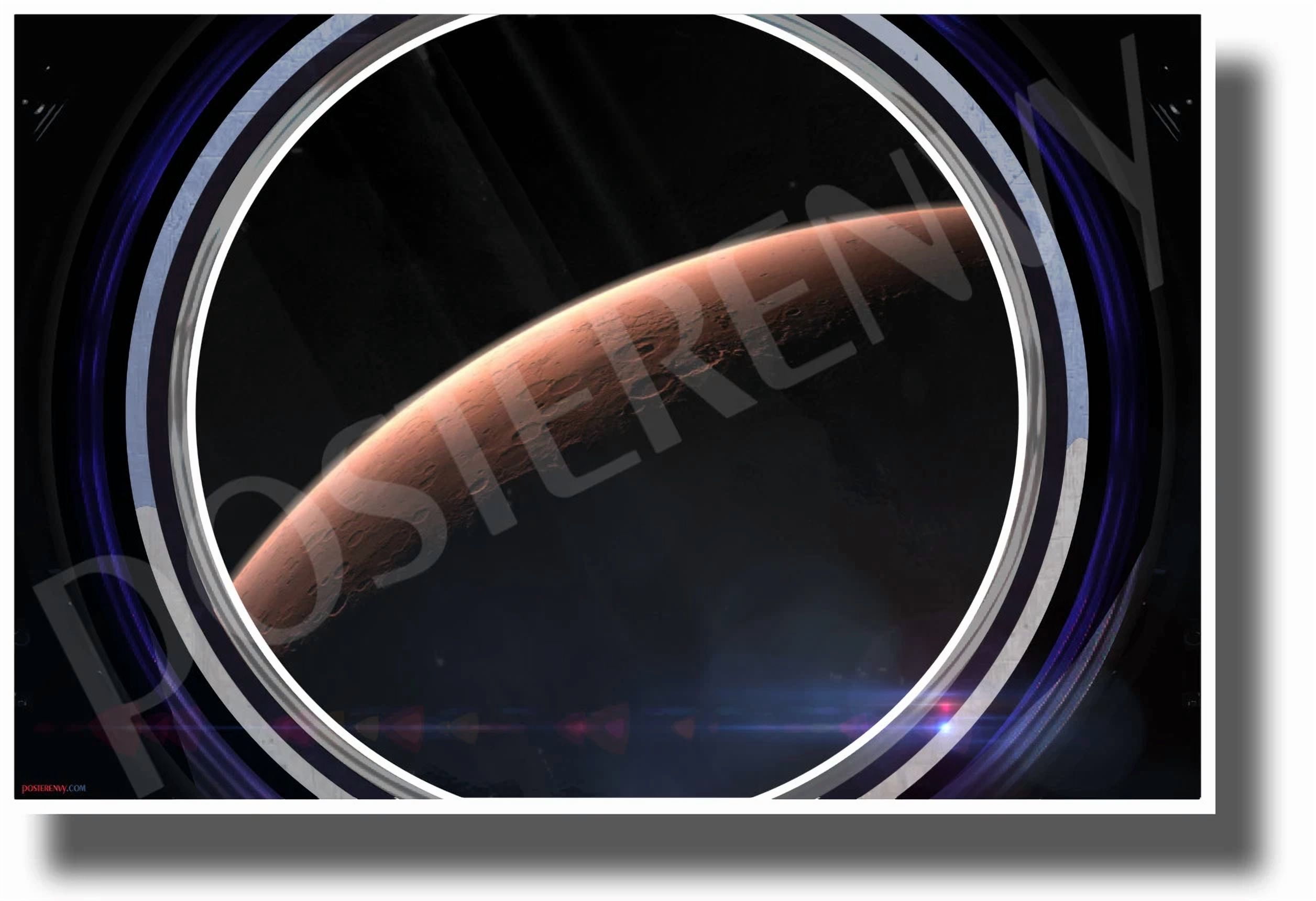 STARLIGHT- Mars Horizon In Spaceship Window - New Classroom Science ...