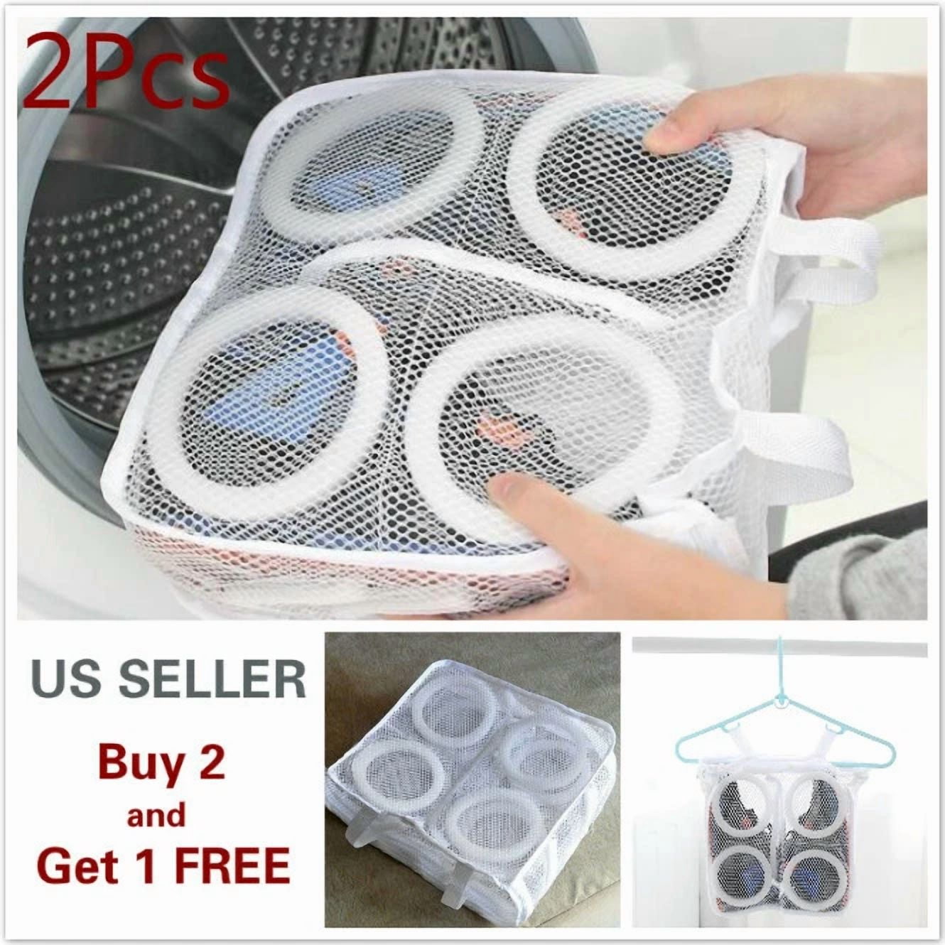STARLIGHT- Mdesign Mesh Wash Laundry Bag For In-Wash Cleaning Dirty ...