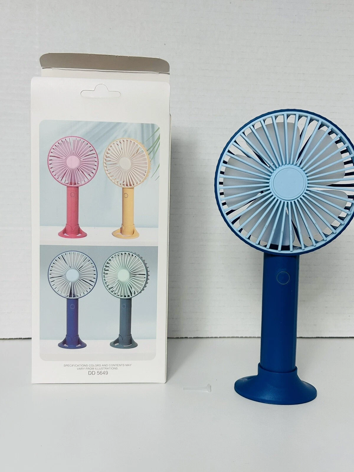 STARLIGHT- Mini Hand Held Fan With Rechargeable Battery 3 Speed ...