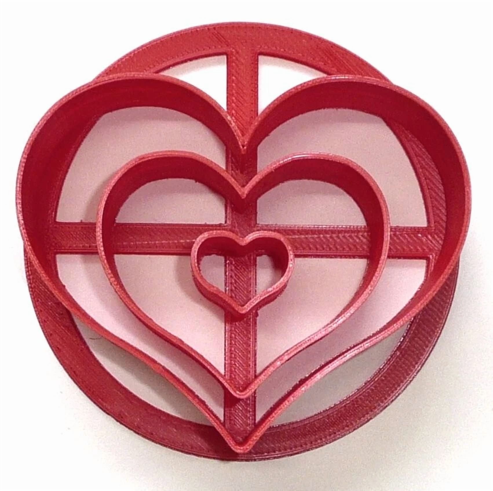 STARLIGHT- Mini Size Heart Design Concha Cookie Cutter Mexican Sweet ...