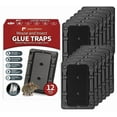 STARLIGHT- Mouse & Insect Traps 12 Pack, Heavier Sticky Traps With Non ...