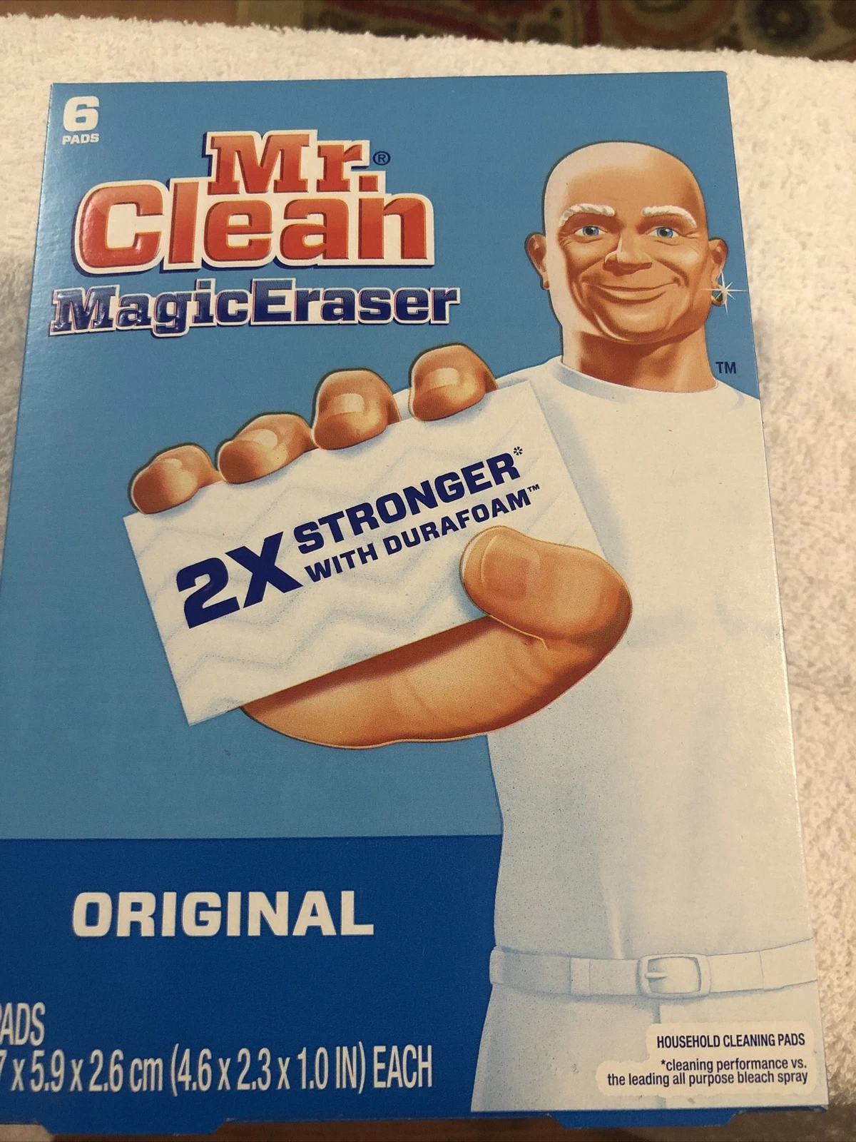 STARLIGHT- Mr Clean (6 Packs)Original Magic Eraser House Cleaning Pads ...