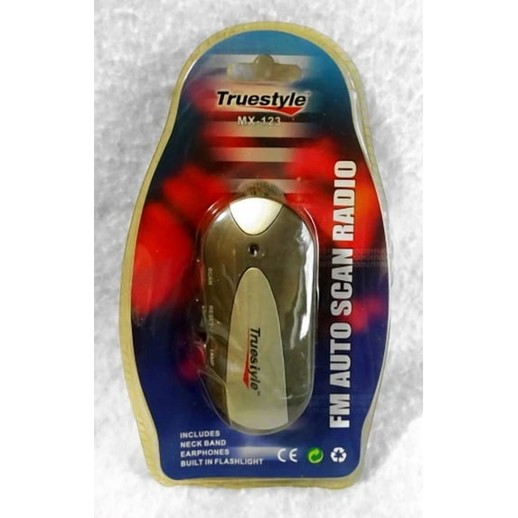 STARLIGHT- New Fm Auto Scan Radio With Flashlight Truestyle Mx-123 ...