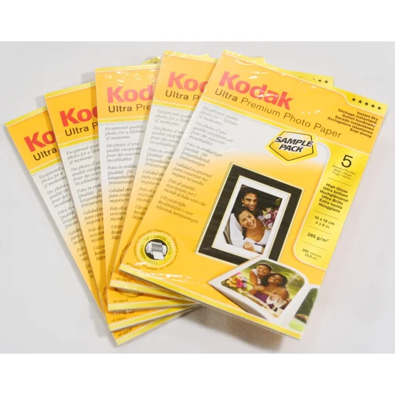 STARLIGHT- New Kodak 25 Sheets 4X6 Ultra Premium Photo Paper High Gloss ...