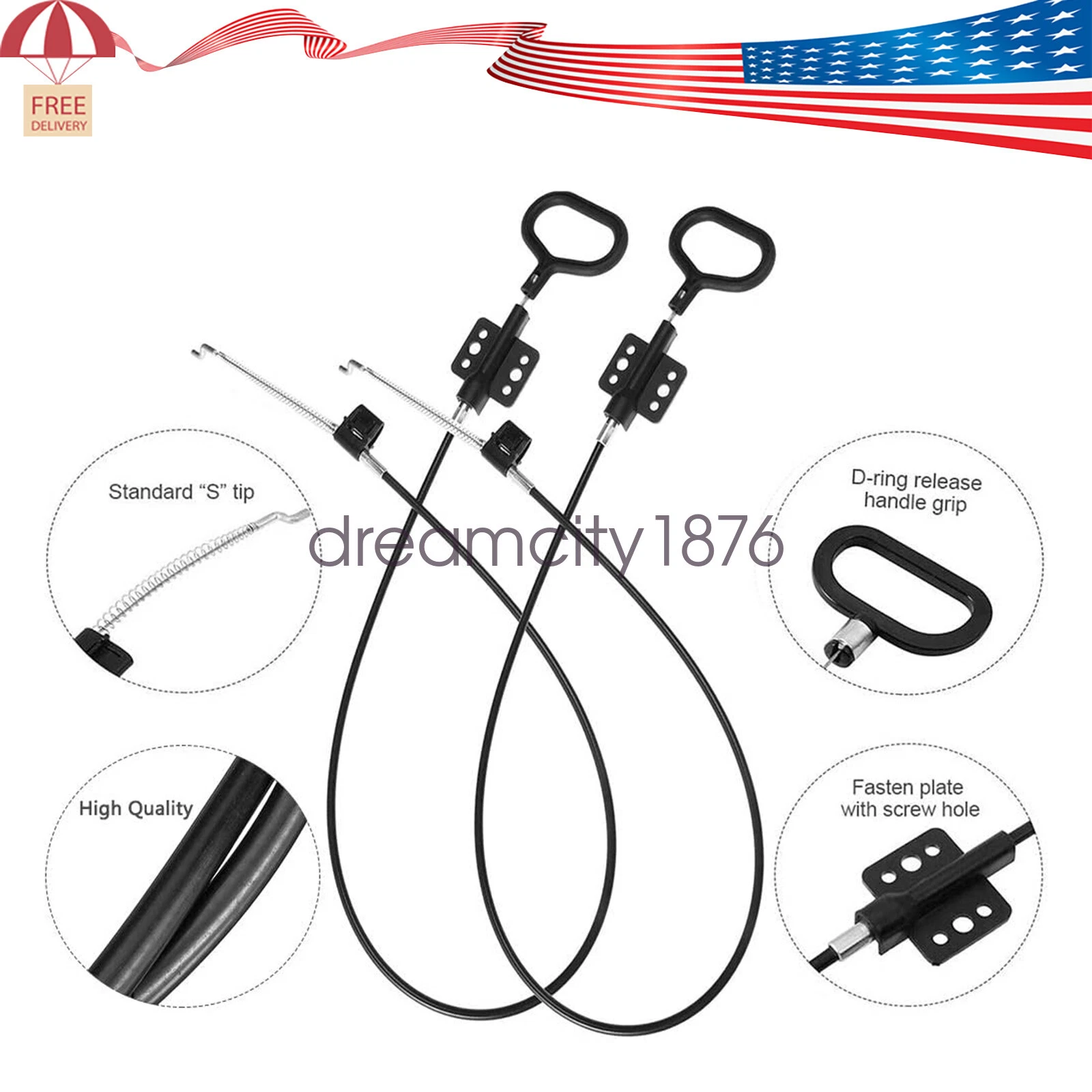 STARLIGHT- New Recliner Cable Pull Handle Ashley D Ring Sofa Release ...